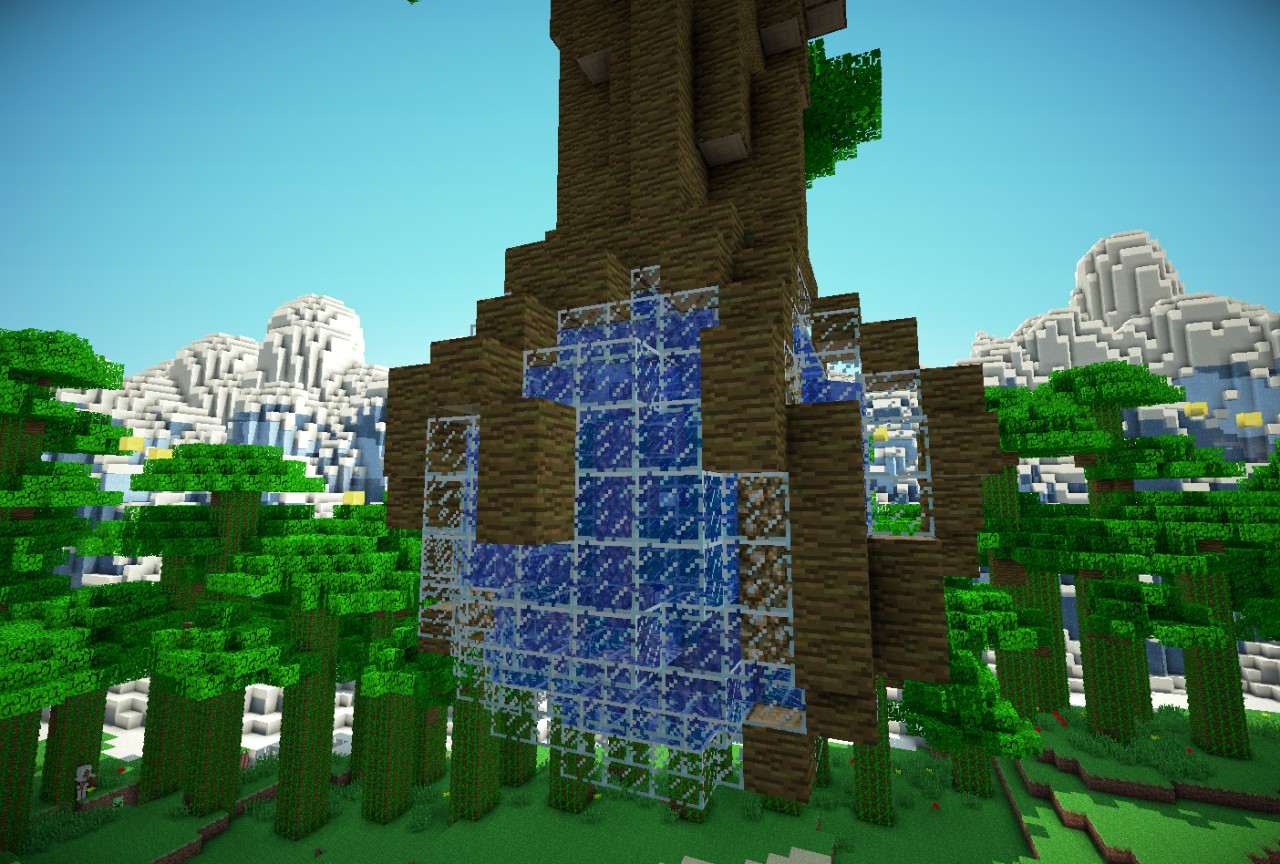 Fly Tree Minecraft Map