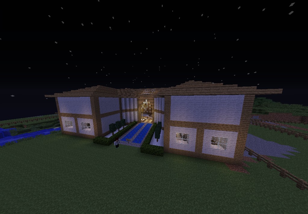 Luxurious White Farm-ish House Minecraft Map