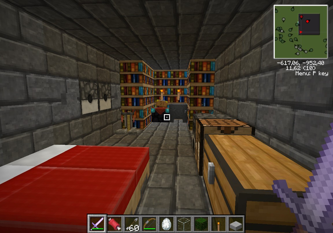 the ghast room Minecraft Map