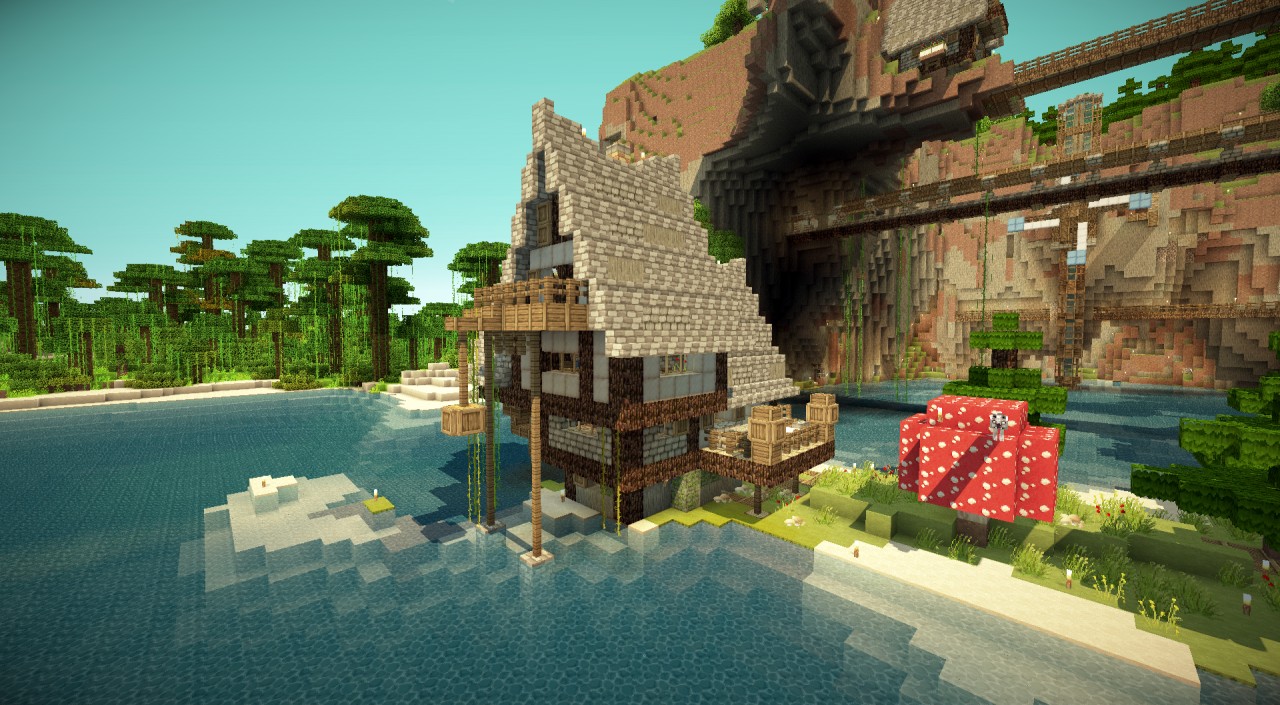 Waterfront Inn Minecraft Map