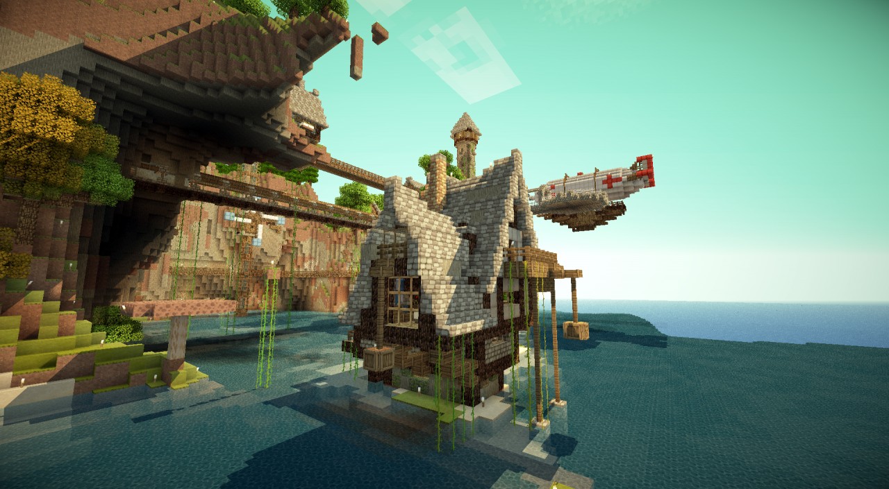 Waterfront Inn Minecraft Map