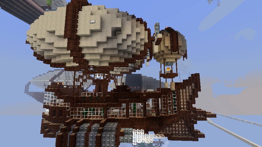 Steampunk Community. Minecraft Map