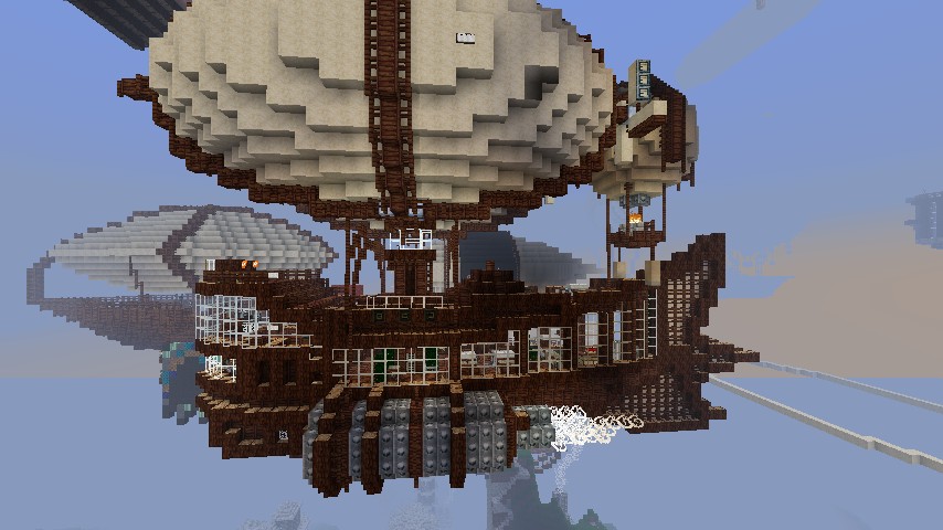 Steampunk Community. Minecraft Map
