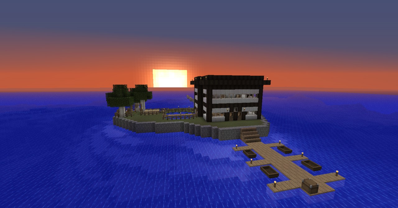 The Lonely Island Minecraft Map