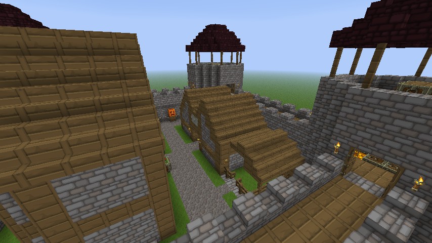 Minecraft Fort / Keep Minecraft Map