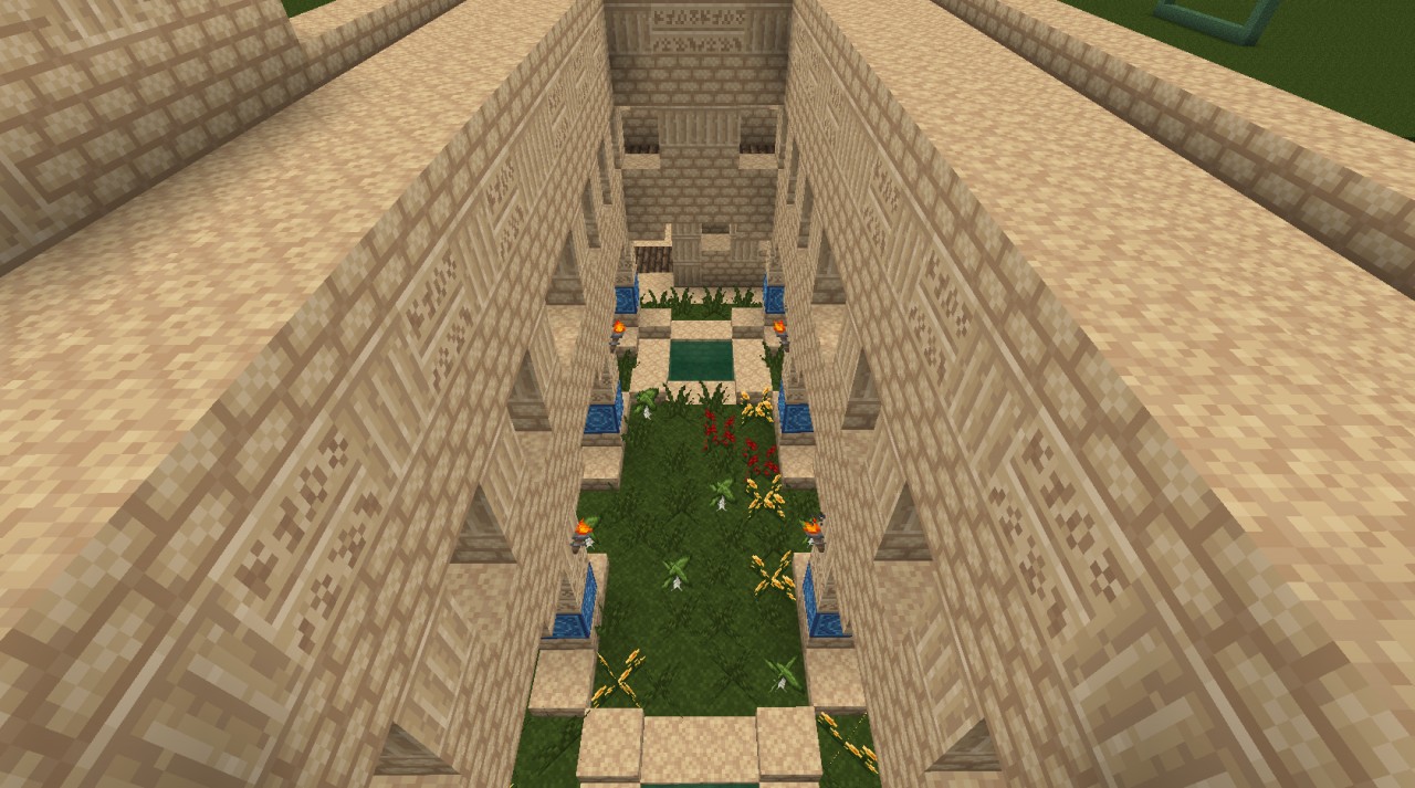 Sandstone House Minecraft Map