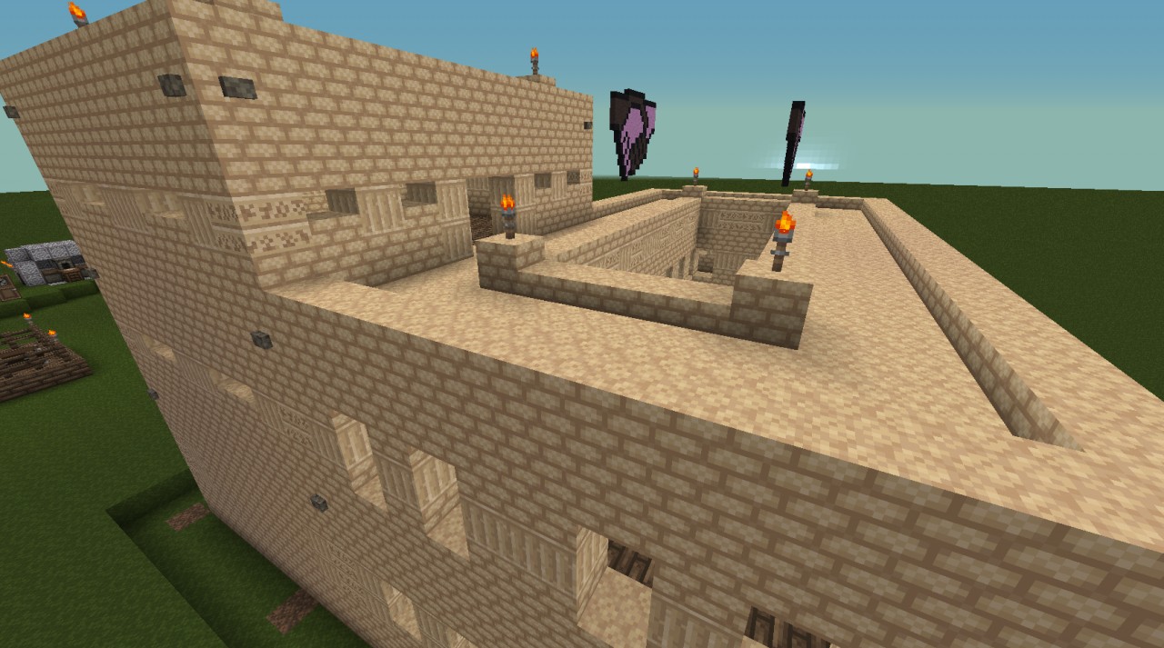 Sandstone House Minecraft Map