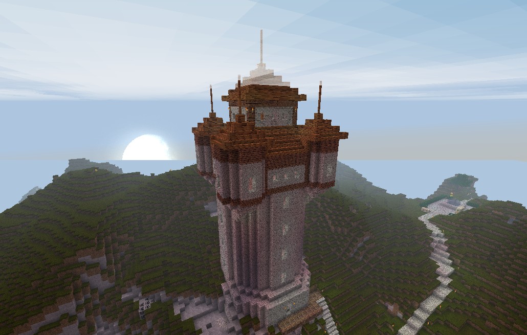 Keep / Bergfried Minecraft Map