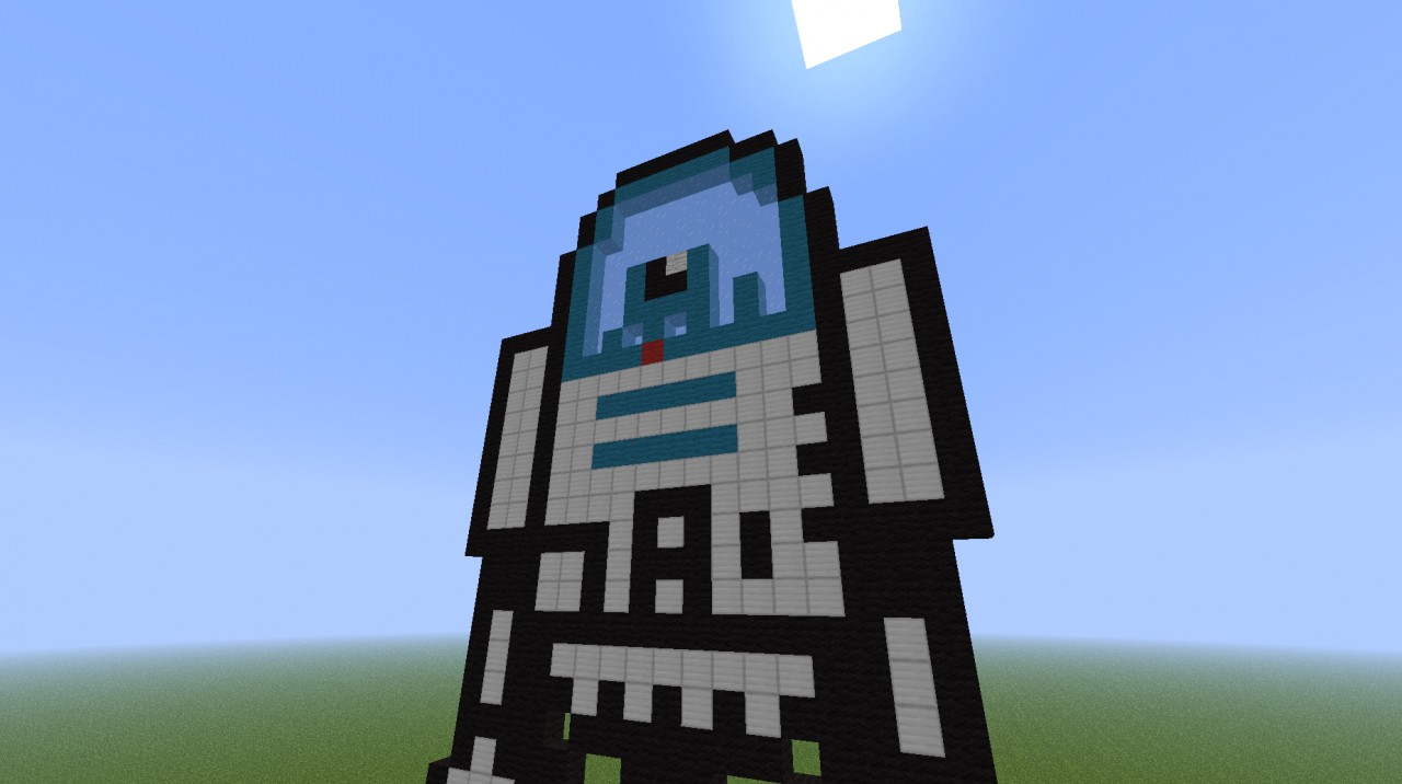 R2-D2 Minecraft Map