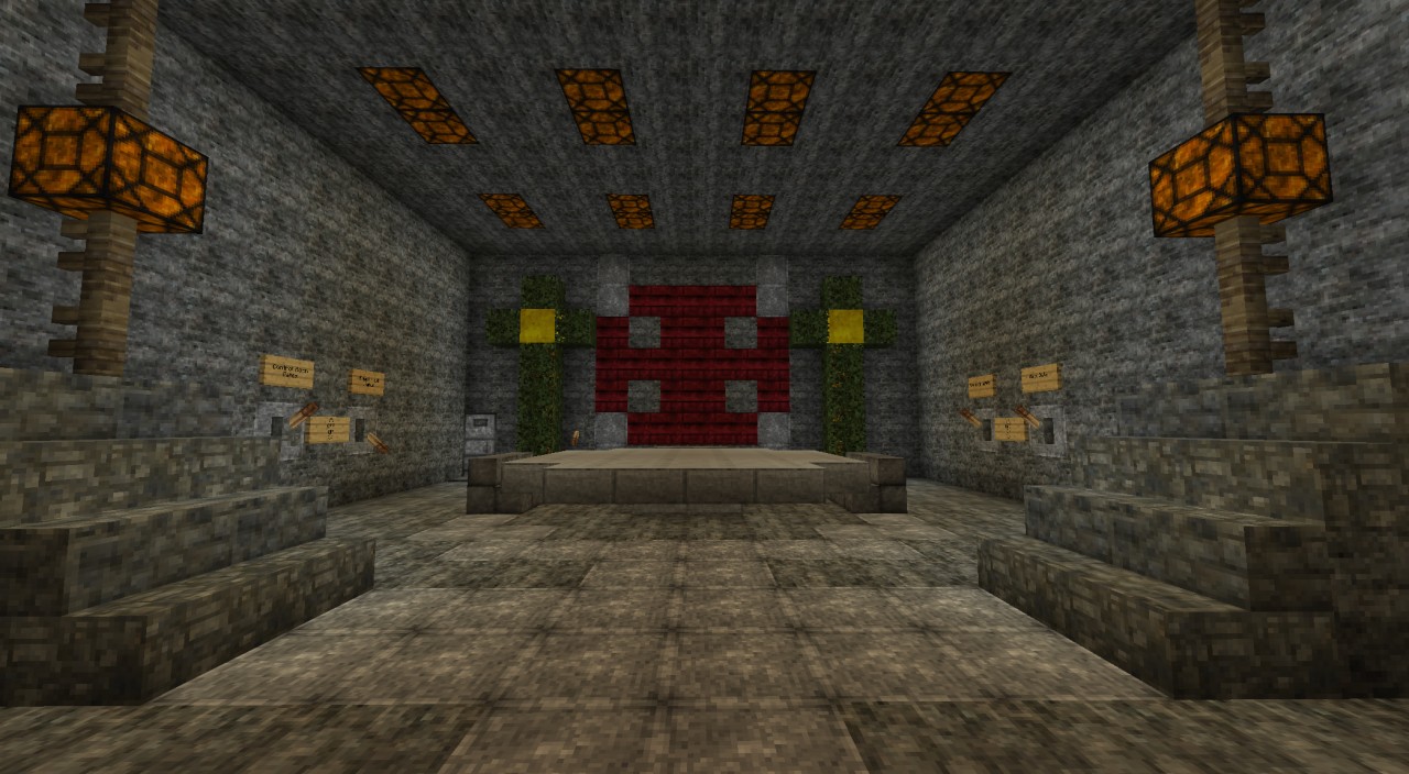 Super Secret Bunker (Flans Mods/Skylia-Map) Minecraft Map