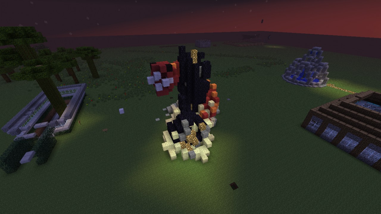 Galactic Worm (cute) Minecraft Map