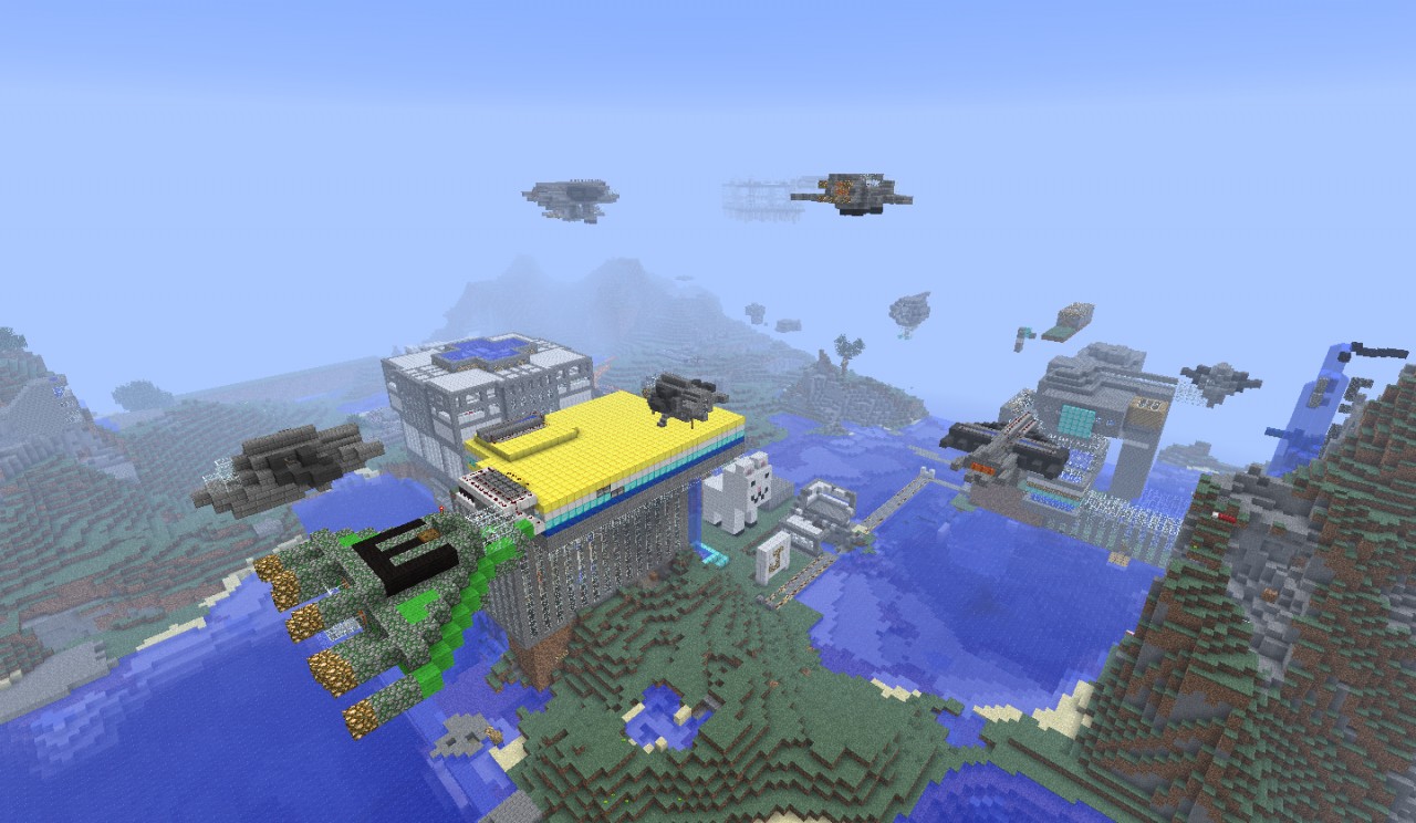 Family local server map Minecraft Map