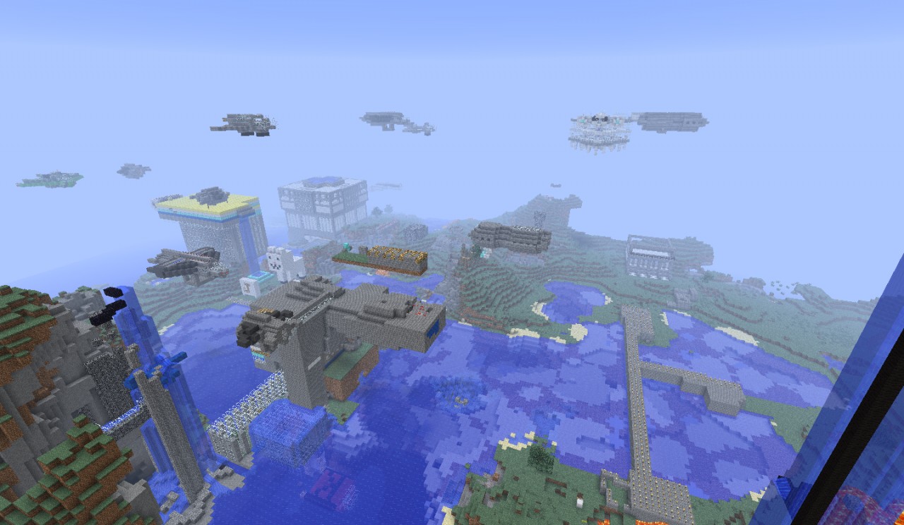 Family local server map Minecraft Map