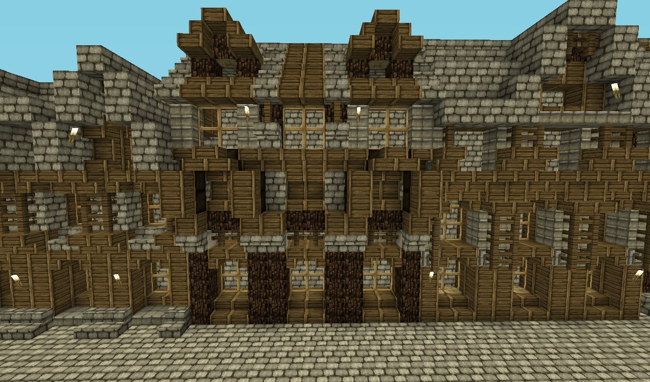 Medieval Street #02 Minecraft Project
