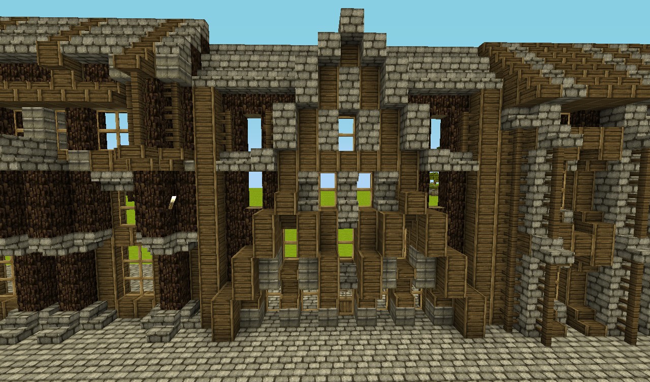 Medieval Street #02 Minecraft Project