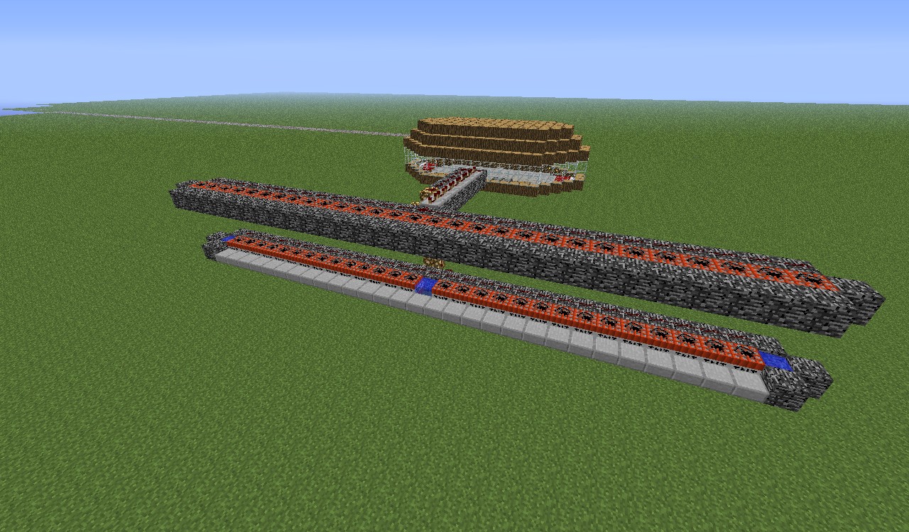 scatter cannon Minecraft Map