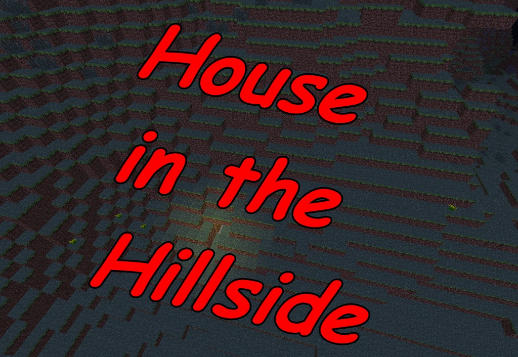House In The Hillside Minecraft Map