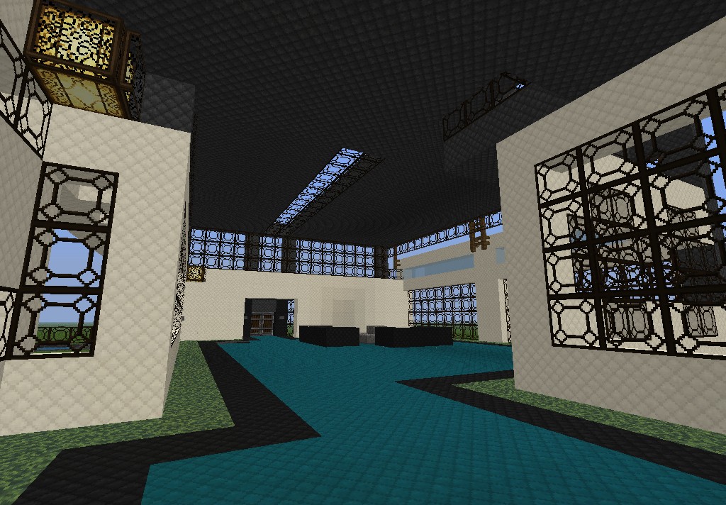 Luxurious Modern House Minecraft Map