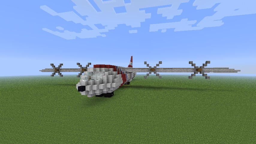 Lockheed C-130 Hercules (CoastGuard Colours) Minecraft Map