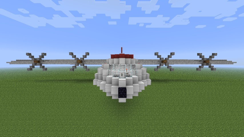 Lockheed C-130 Hercules (CoastGuard Colours) Minecraft Map