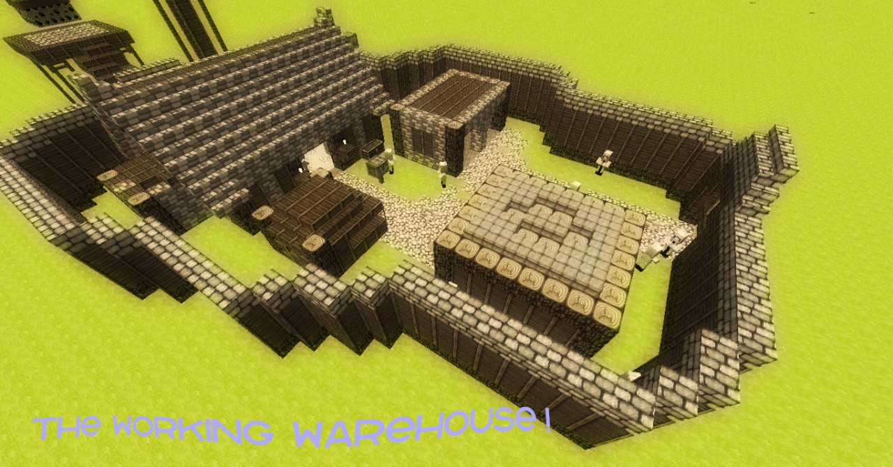 Working Warehouse Minecraft Map