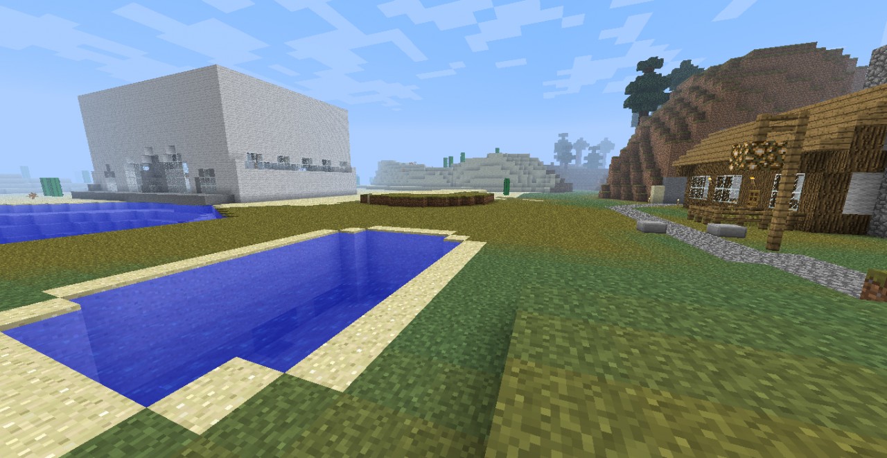 Captain Sparklez's two houses from the music video ''Revenge ...