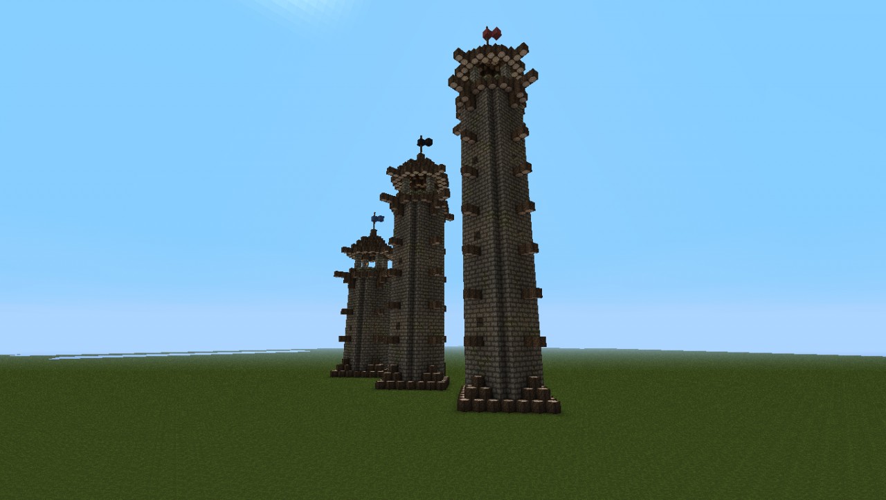 Medieval Guard/Watch Towers (Download) Minecraft Map