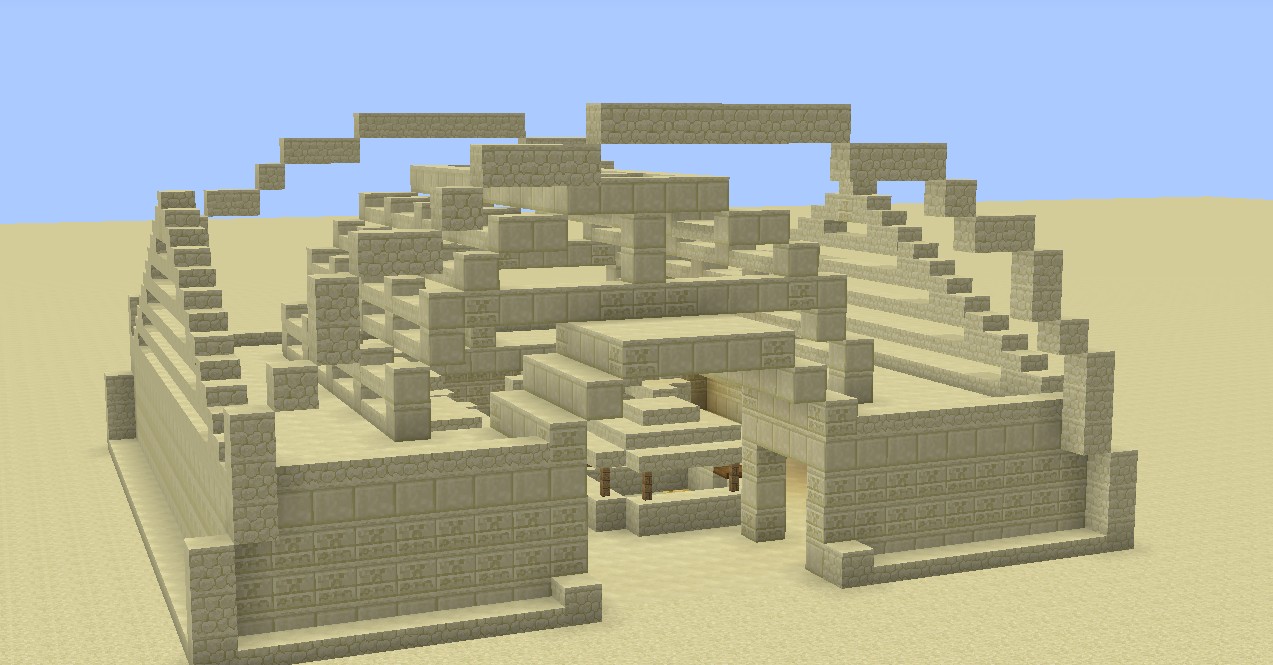 Sandstone Market Minecraft Map