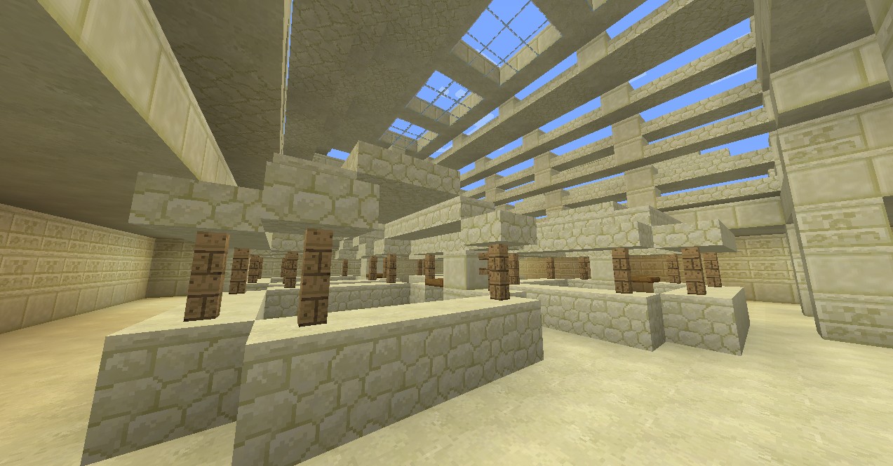 Sandstone Market Minecraft Map