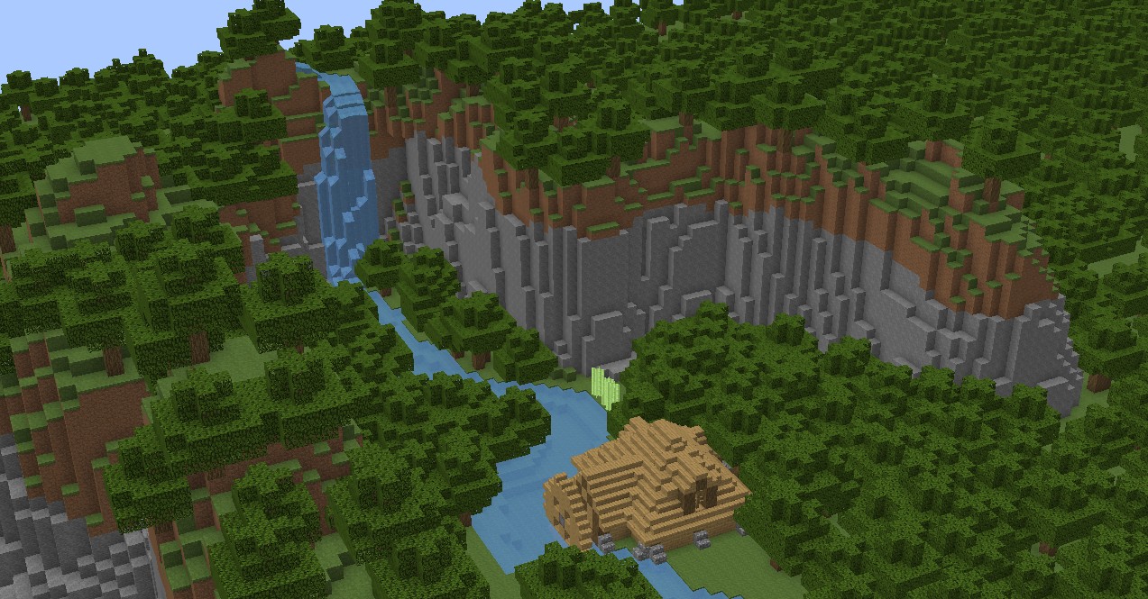 Riverside Watermill Minecraft Map