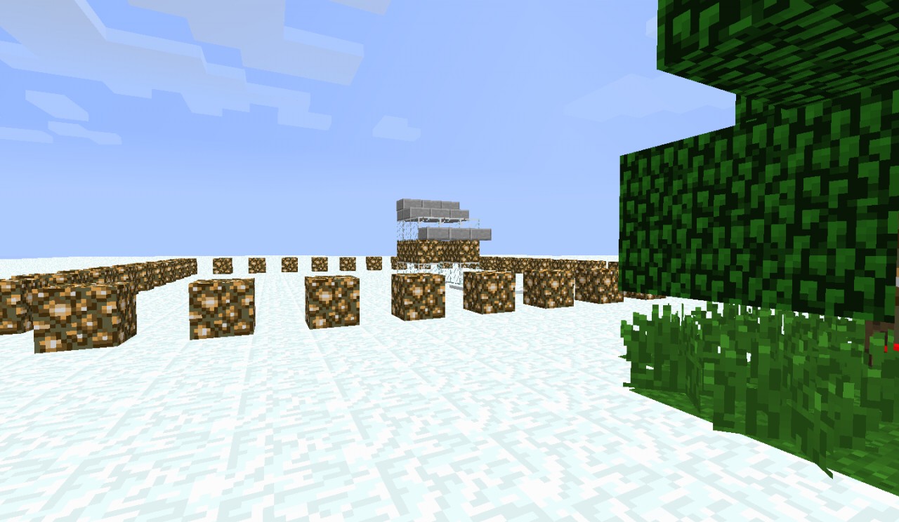 Snow Bunker Minecraft Map