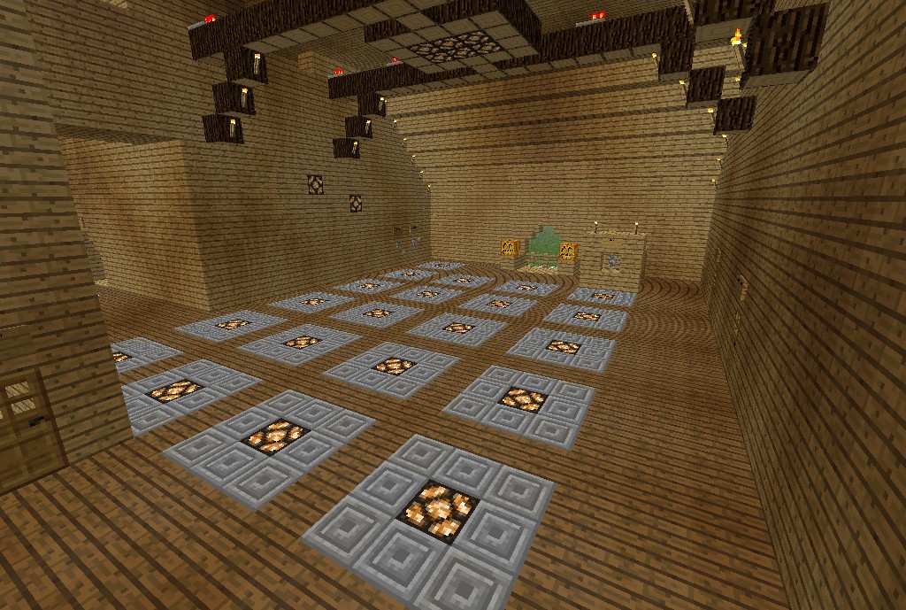 The house I made in my CAD class: Greathall Manor Minecraft Map