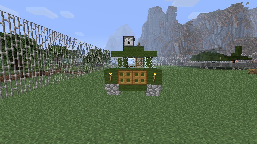 Light utility vehicle Minecraft Map
