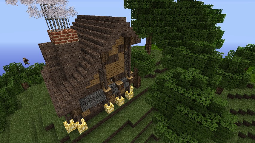 Hunter's hut Minecraft Map