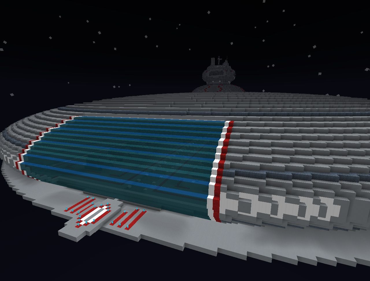 Star Trek starbase + ships [with inside] Minecraft Map