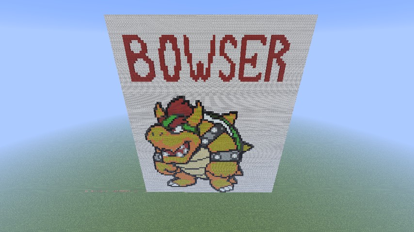 Bowser Minecraft Map