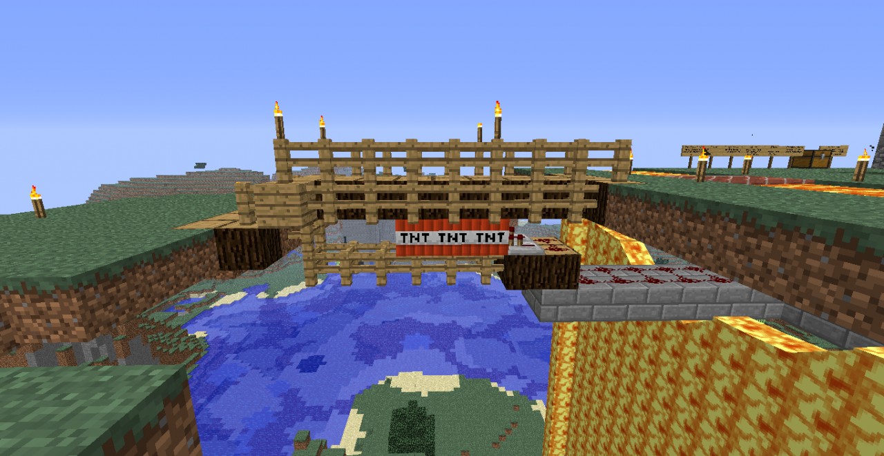 Fort Defense (Used with the Invasion Mod) Minecraft Map