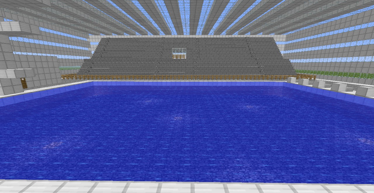 Huge Olympic Pool Minecraft Map