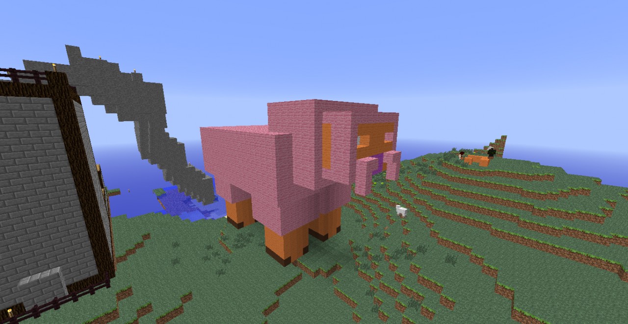 Giant Sheep[Video] Minecraft Map
