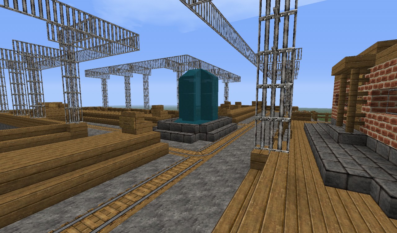 Train Intersection Minecraft Map