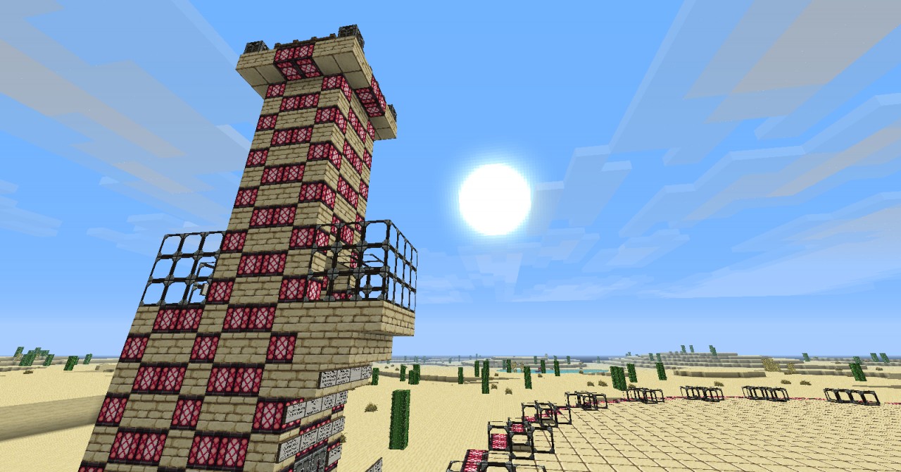 Minecraft The Hunger Games Desert Arena Minecraft Map