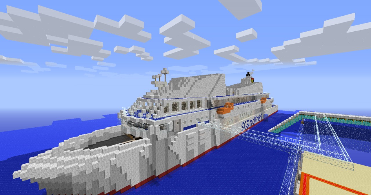 Ms.berlin long distance Ferry Minecraft Map