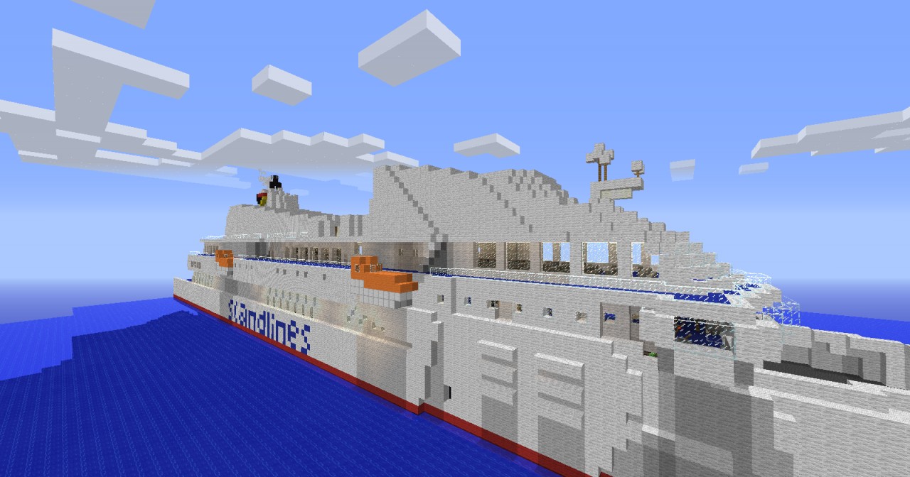 Ms.berlin long distance Ferry Minecraft Map