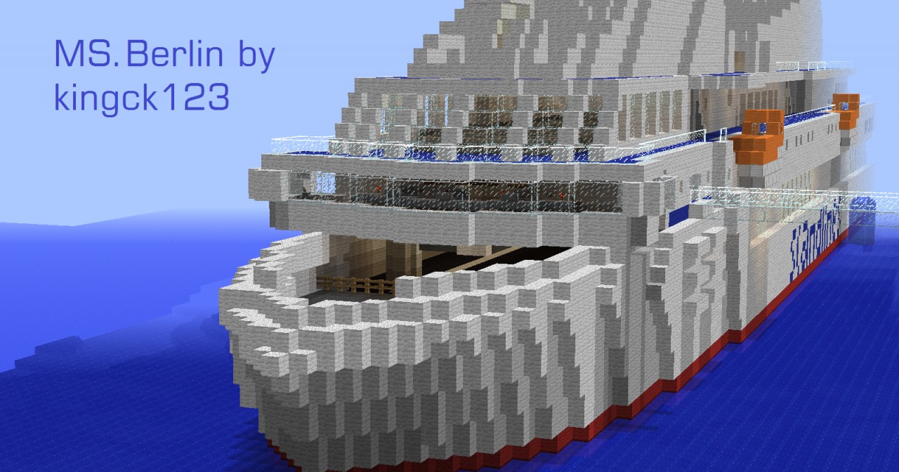Ms.berlin long distance Ferry Minecraft Map