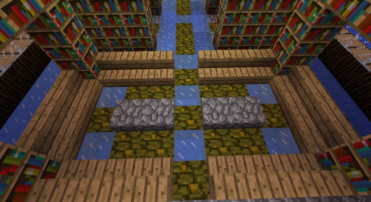 Small Personal Library Minecraft Map