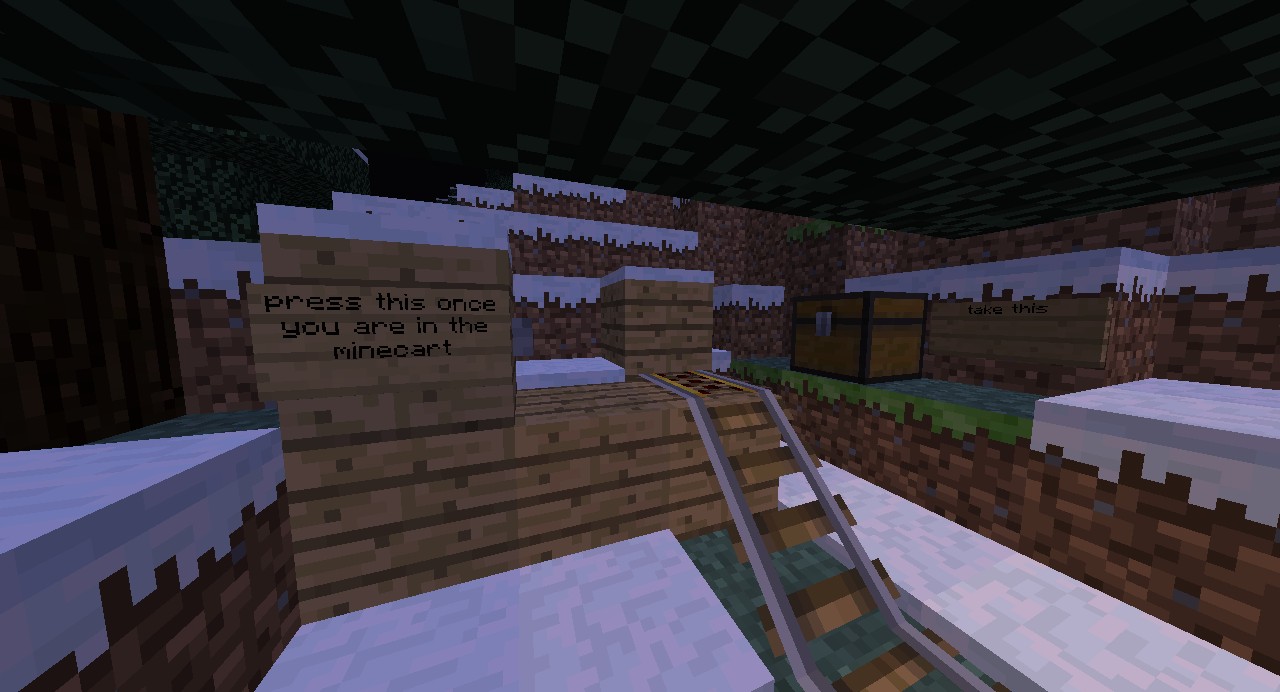 Mine Cart Epic Ride to Freedom!!! Minecraft Map