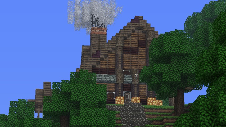 Hunter's hut Minecraft Map