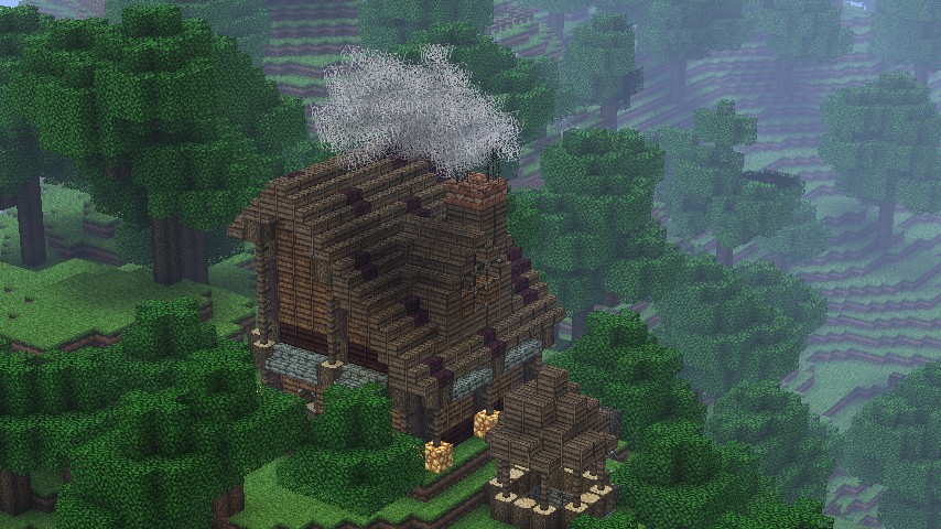 Hunter's hut Minecraft Map