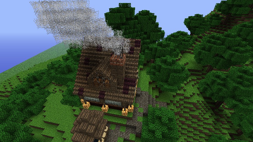 Hunter's hut Minecraft Map