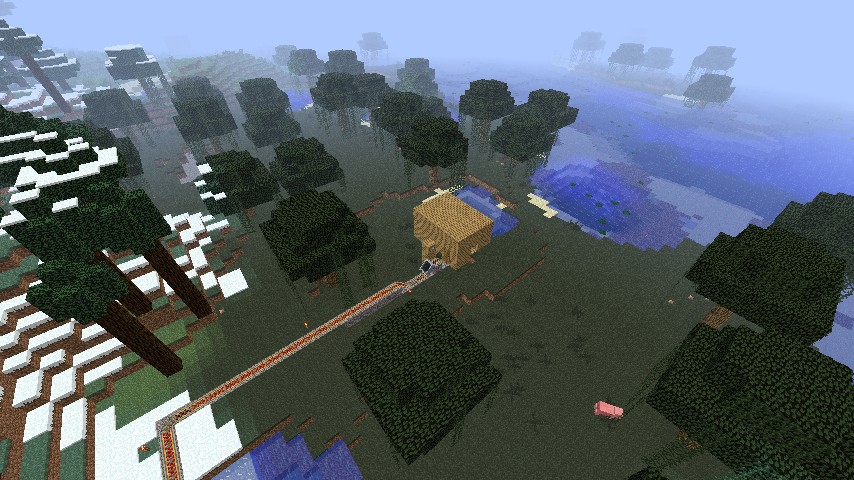 Secrets of the forest adventure map! Minecraft Map